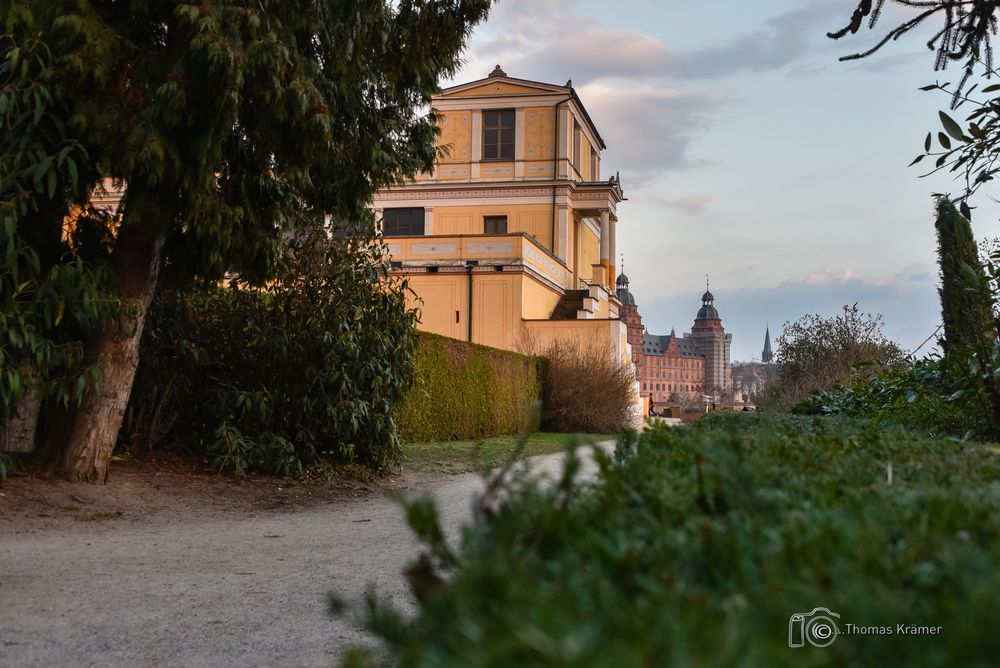 Das Pompejanum & Schloss Johannisburg D75_2309 Foto & Bild ...