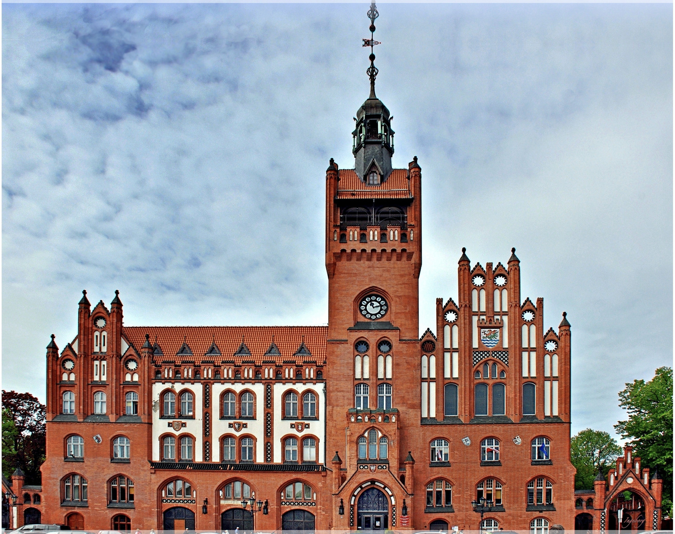 = Das Rathaus von Stolp = Foto & Bild | outdoor, architektur ...