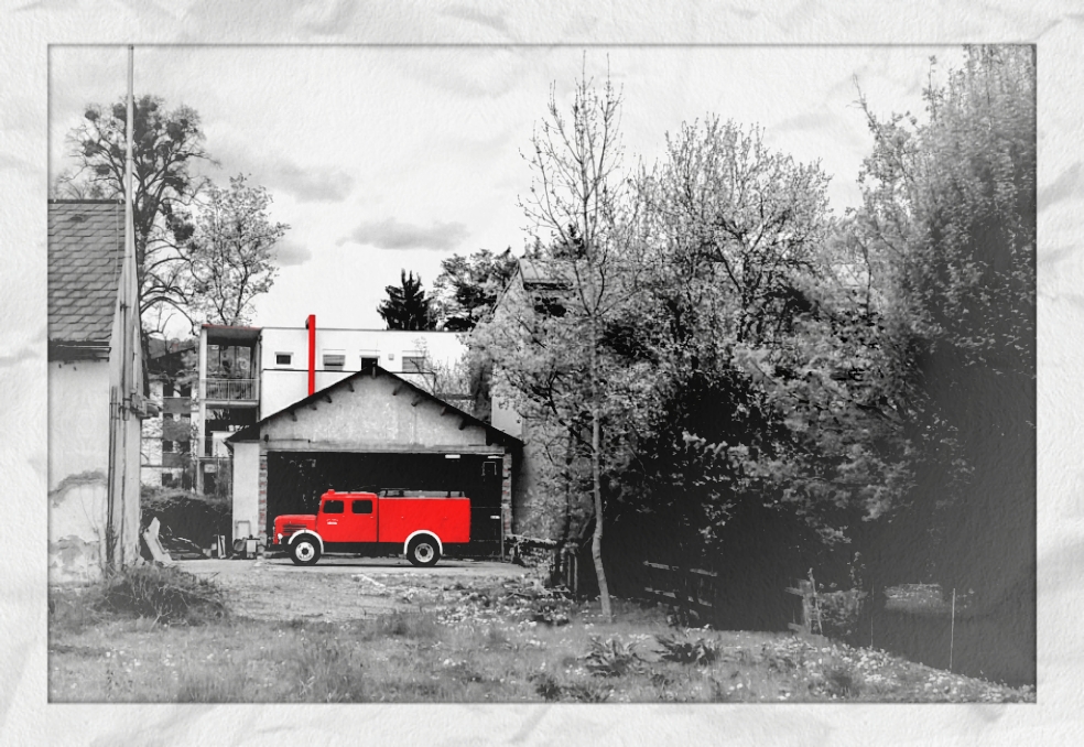 Das rote Auto Foto & Bild | colorkey, bearbeitungs - techniken, bea's ...