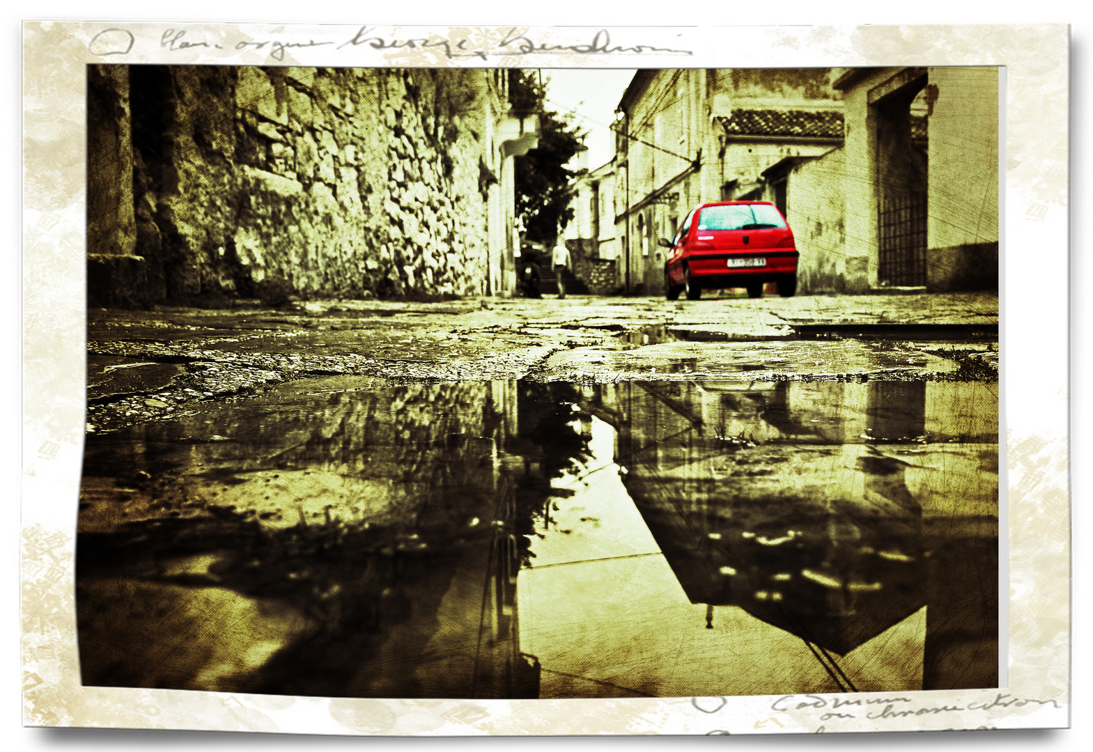 das rote Auto Foto & Bild | digiart, auto, details Bilder auf fotocommunity