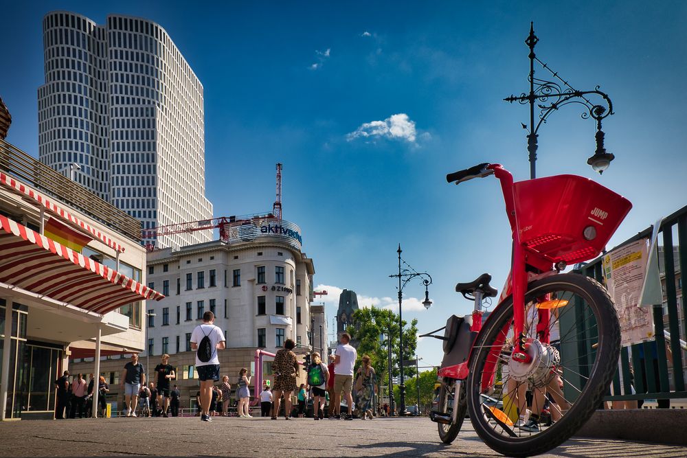 Das rote Fahrrad Foto & Bild | deutschland, europe, berlin Bilder auf fotocommunity