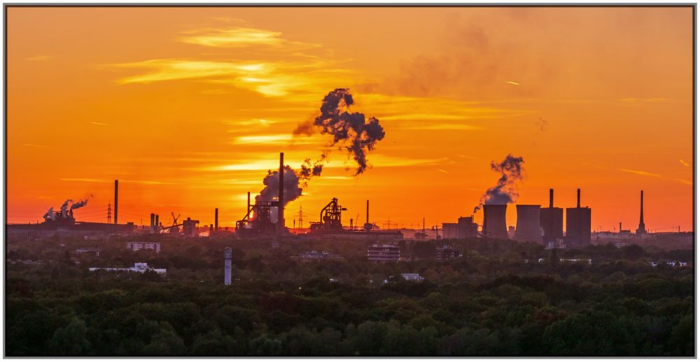 das Ruhrgebiet backt Foto & Bild | sunset, sonnenuntergang, industriekultur Bilder auf fotocommunity