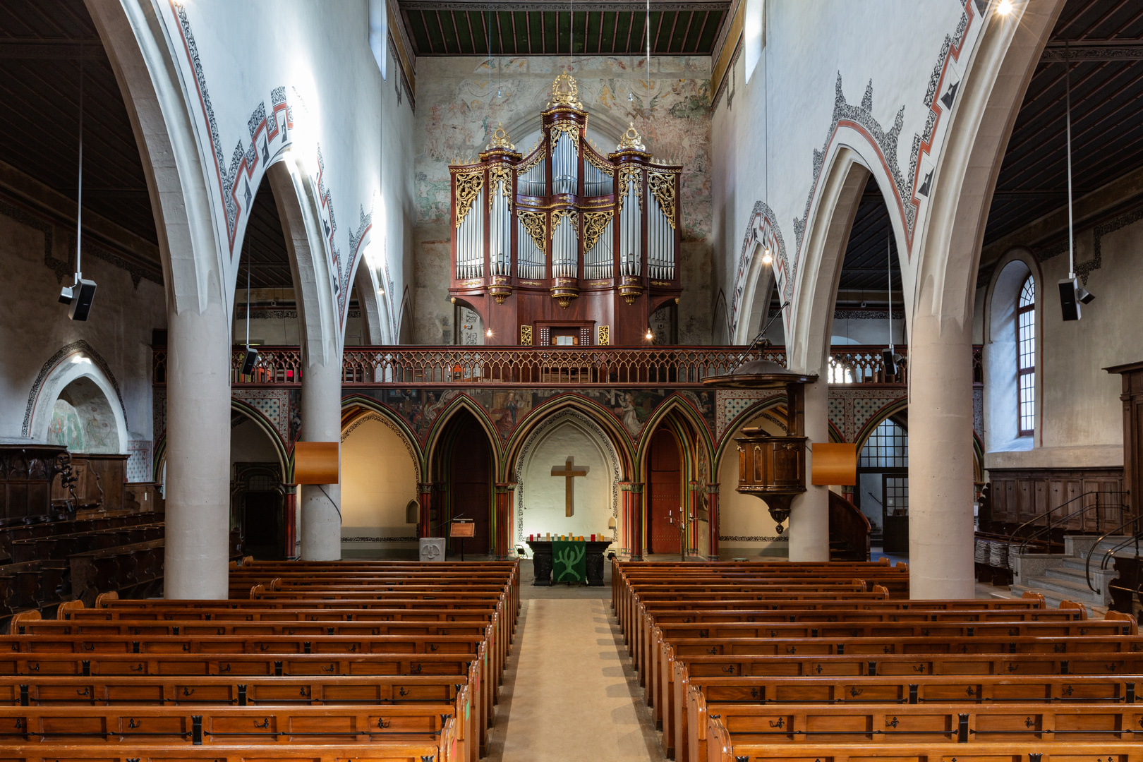 Das Schiff der Französischen Kirche in Bern Foto & Bild | kloster ...