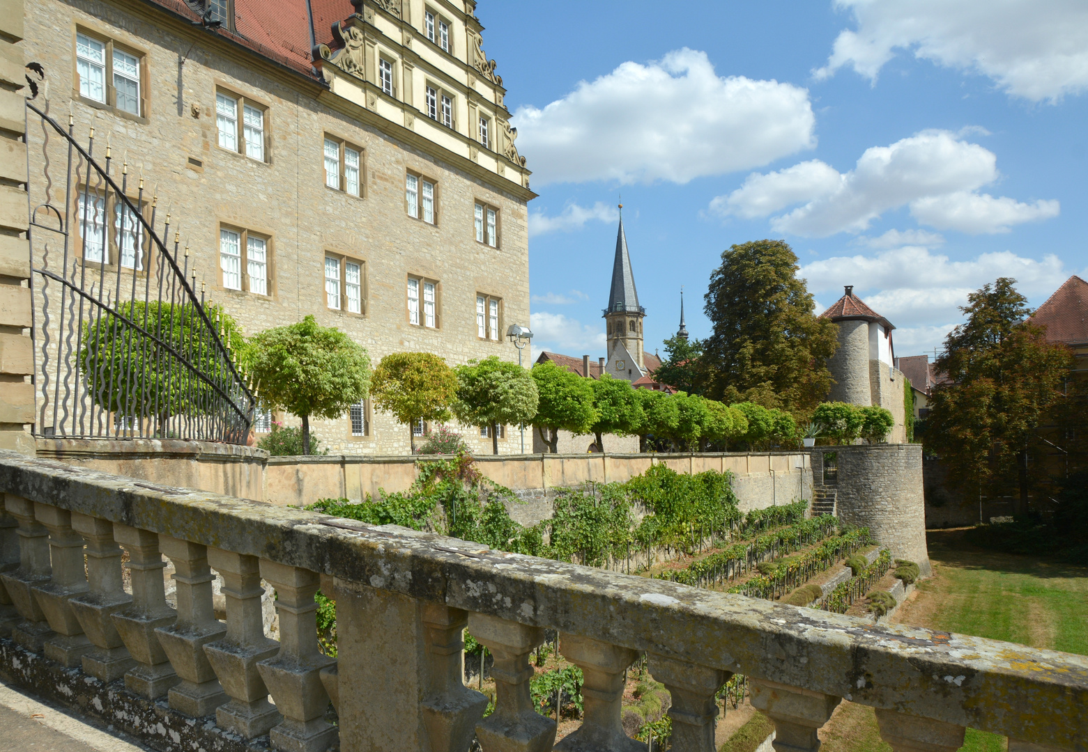 Das Schloss Weikersheim Foto & Bild | main-rhein-mosel, world Bilder ...