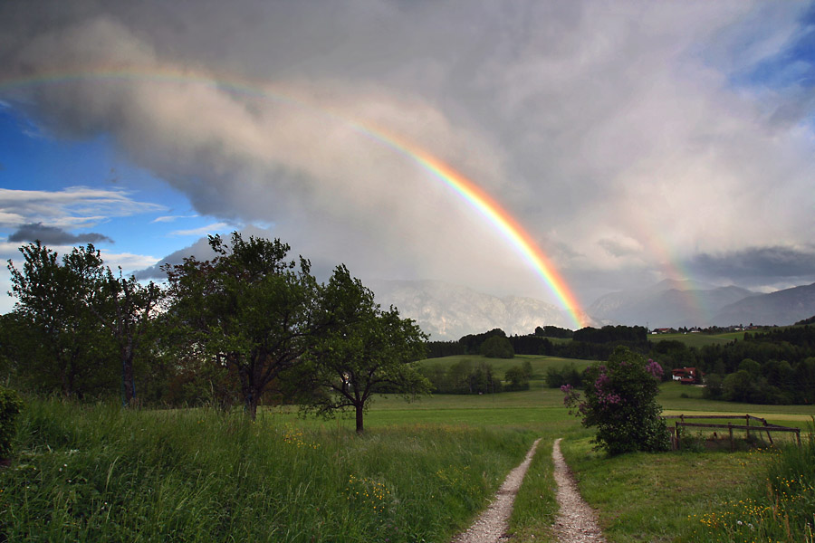 Das schöne nach dem Regen... Foto & Bild | regenbögen, wetter, natur ...