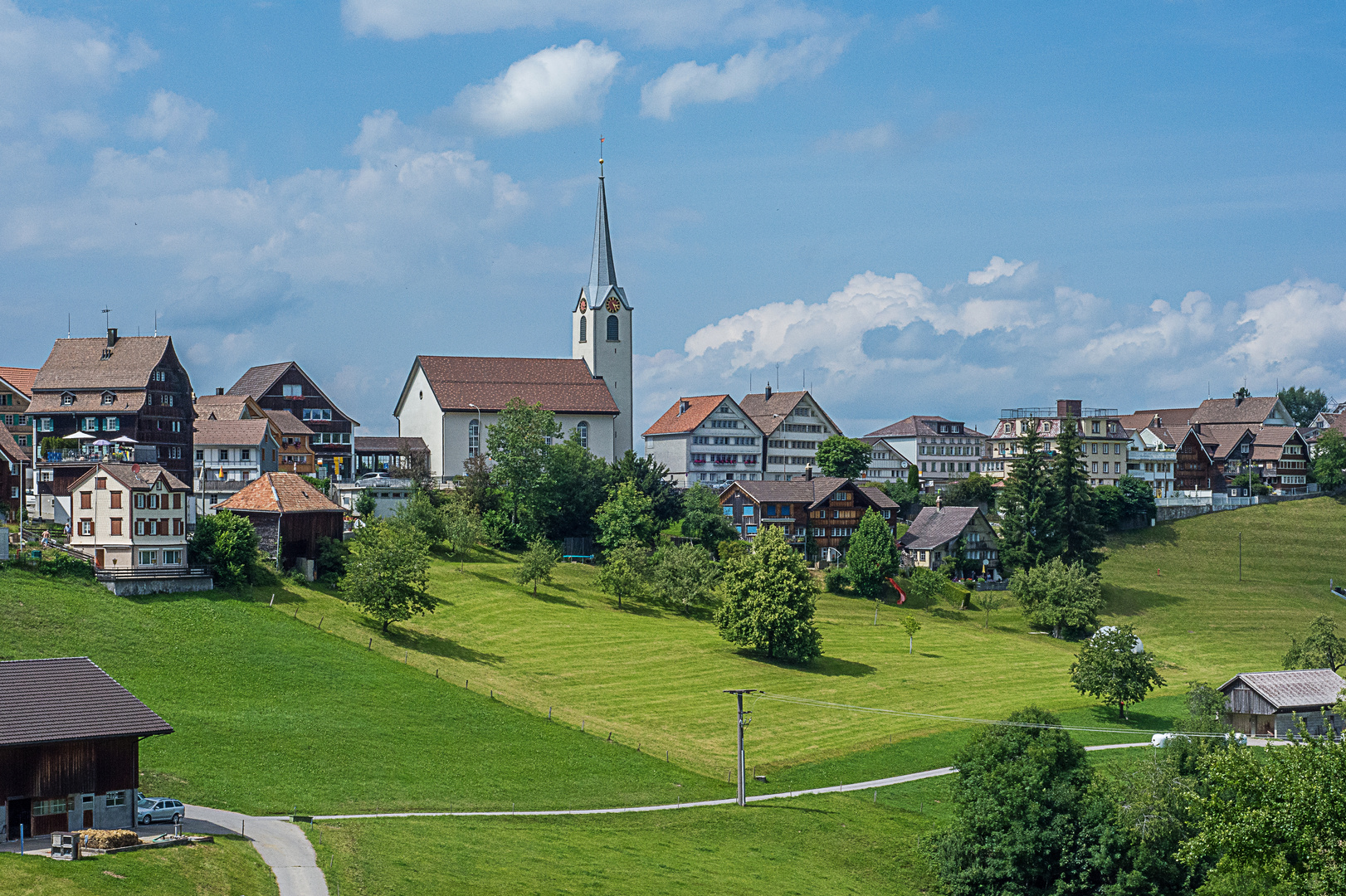 Das schönste Dorf Foto & Bild | wolken, himmel, natur Bilder auf ...