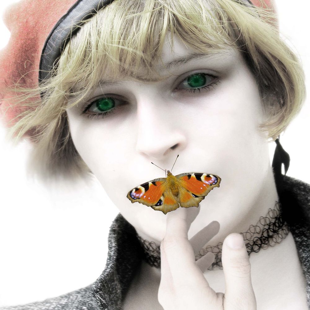 das Schweigen Foto & Bild | portrait, fotomontage, portrait frauen ...