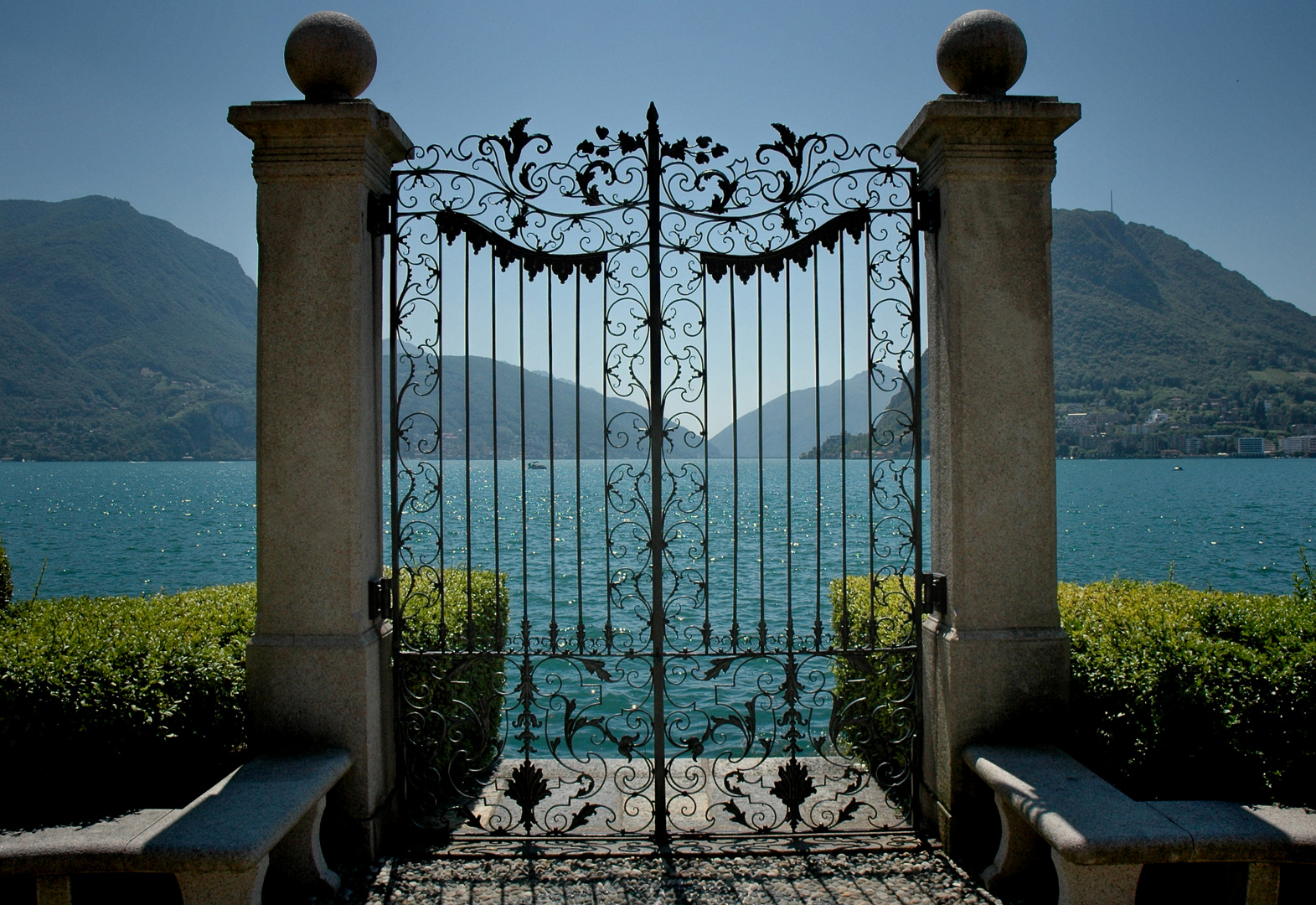 Das Tor zum Luganer See Foto & Bild | europe, schweiz & liechtenstein ...