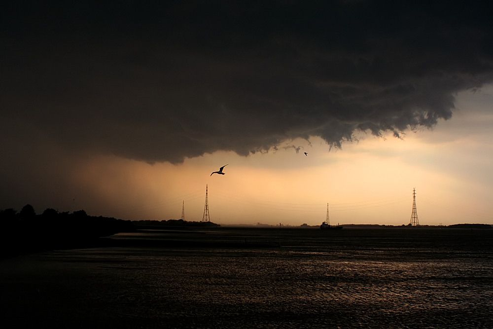 Das Unheil zieht auf Foto & Bild | gewitterfotos, wetter ...