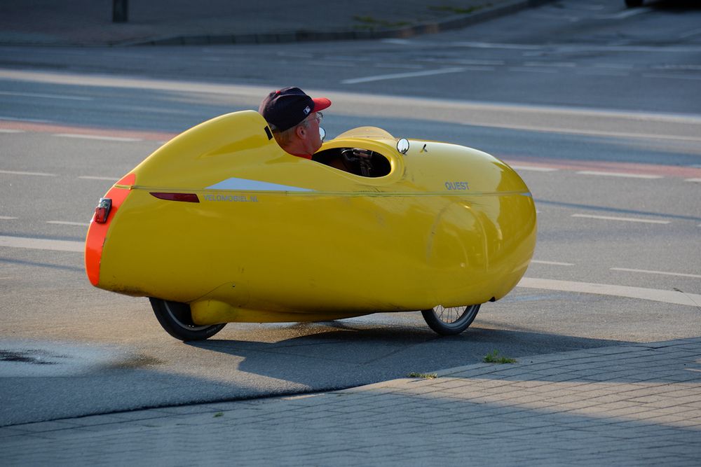 das Velomobil | Edith Vogel Fotografie