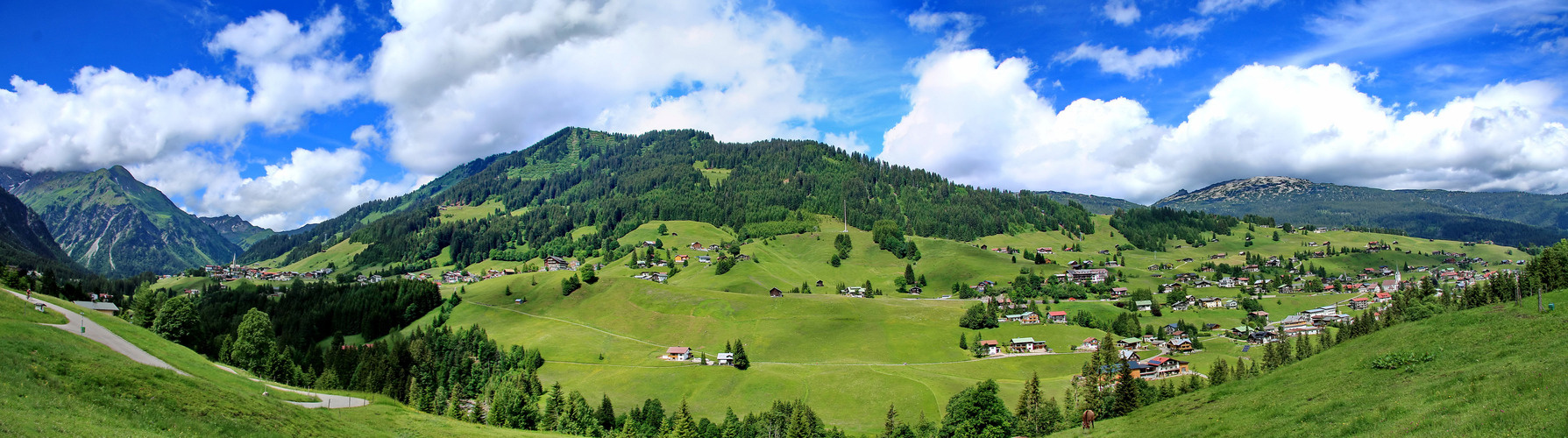 Das Walsertal Foto & Bild | landschaft, berge, hütten u. wege Bilder ...