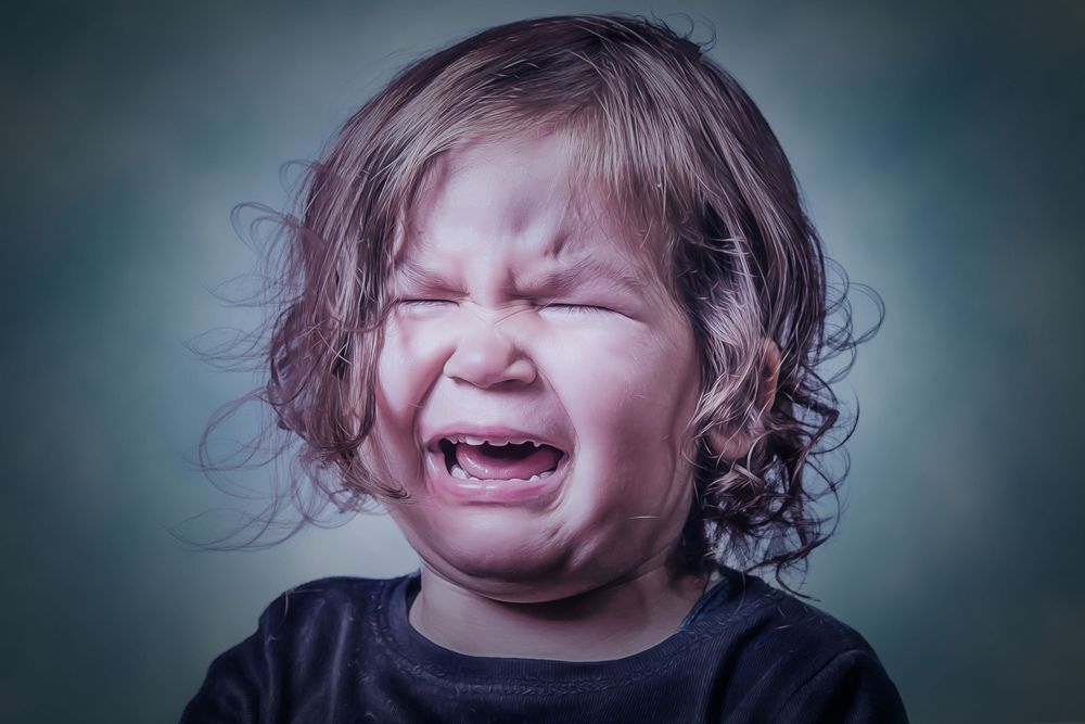 Das Weinende Kind Foto & Bild | fotomontage, digiart Bilder auf ...