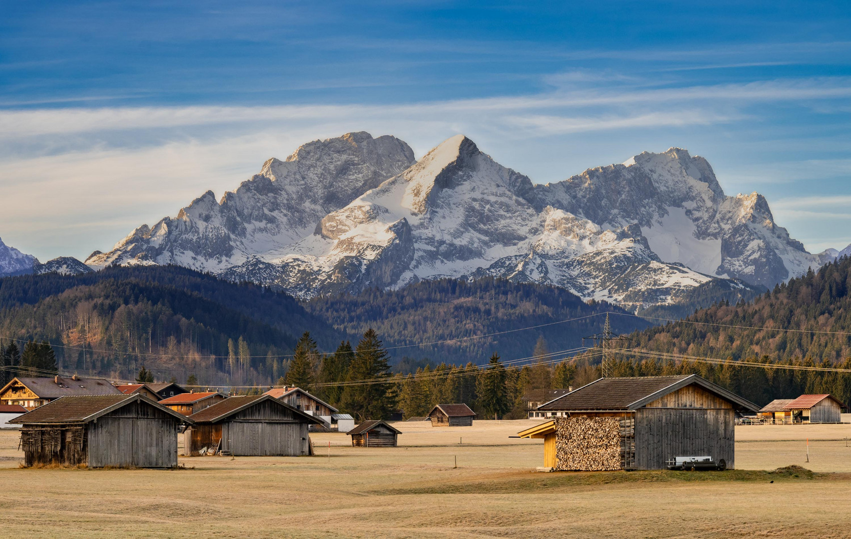 das Wettersteingebirge Foto & Bild | deutschland, europe, bayern Bilder ...
