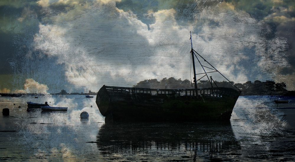 Das Wrack Foto & Bild | art, spezial, meer Bilder auf fotocommunity