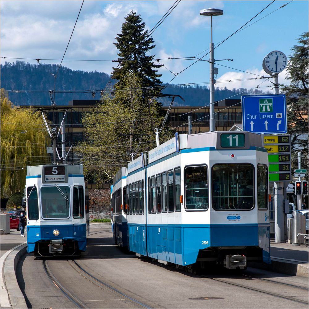 Das Zürcher Tram Foto & Bild | straße, schweiz, zürich Bilder auf ...