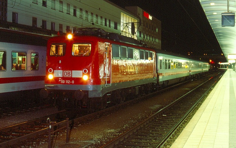 DB 110 112 Foto & Bild | dampf-, diesel- und e-loks, eisenbahn, verkehr ...