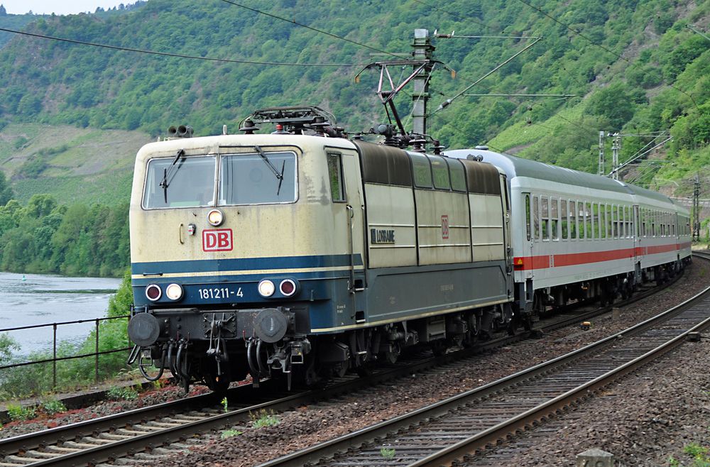 DB 181 211-4 "Lorraine" Foto & Bild | eisenbahn, westeuropäische ...