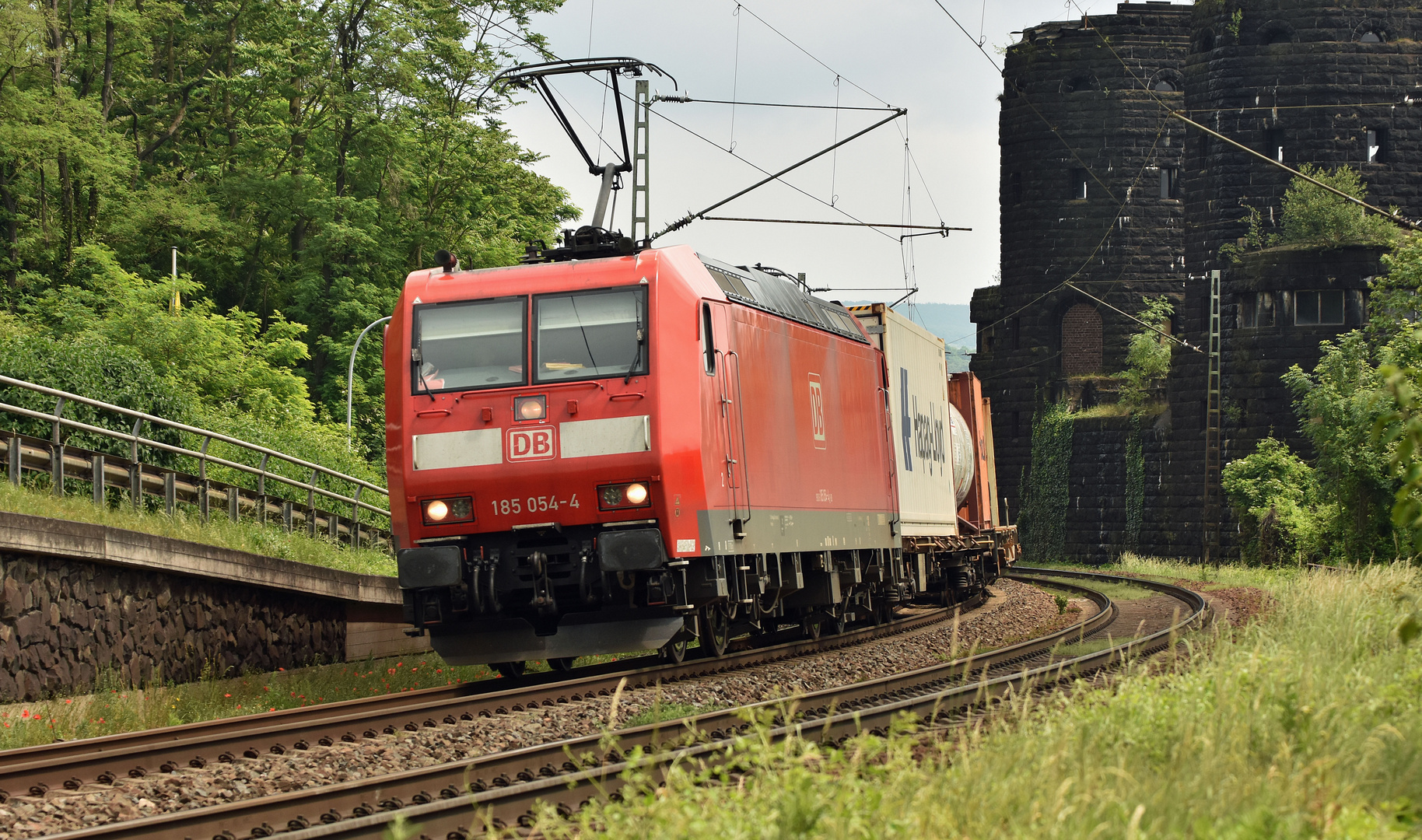 DB 185 054-4 Foto & Bild | eisenbahn, westeuropäische eisenbahnen ...