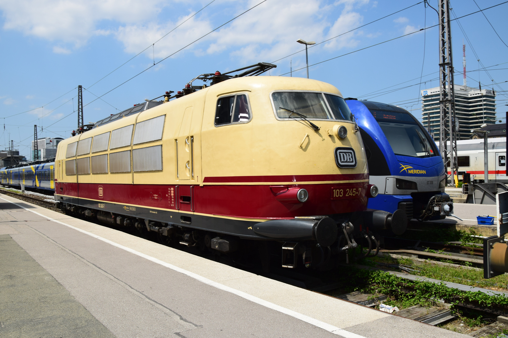 DB-Baureihe 103 Foto & Bild | dampf-, diesel- und e-loks, eisenbahn ...