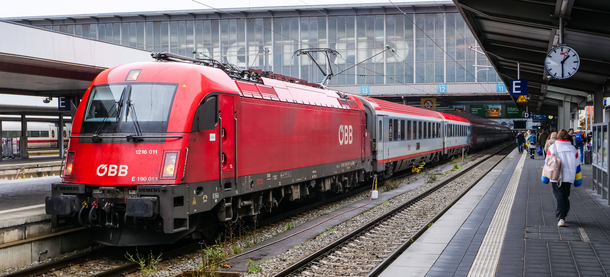 DB-ÖBB-Eurocity Foto & Bild | fernzüge, münchen, eisenbahn Bilder auf fotocommunity