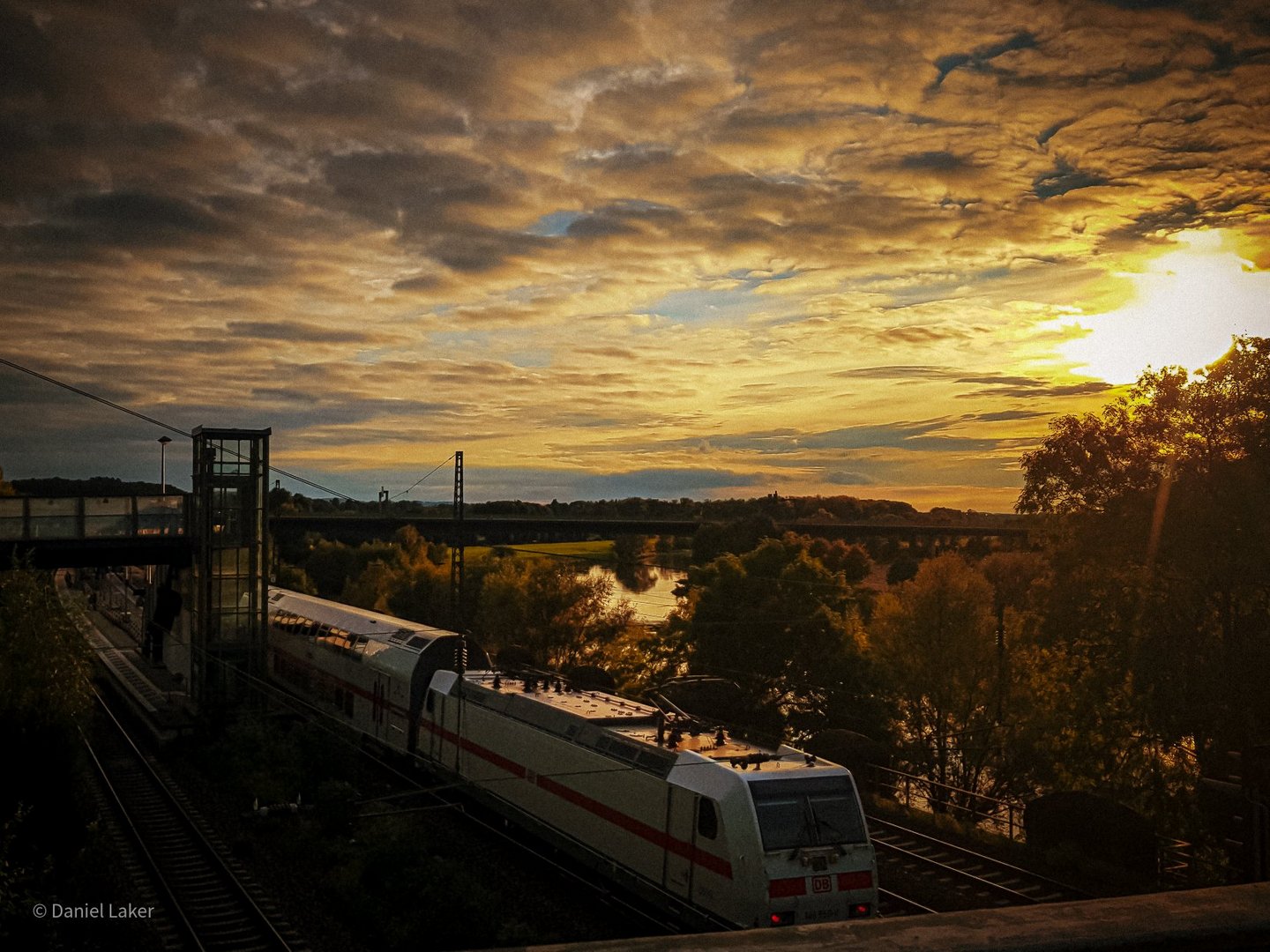 DB_ZUG_ Foto & Bild | world, sonnenuntergang, outdoor Bilder auf ...