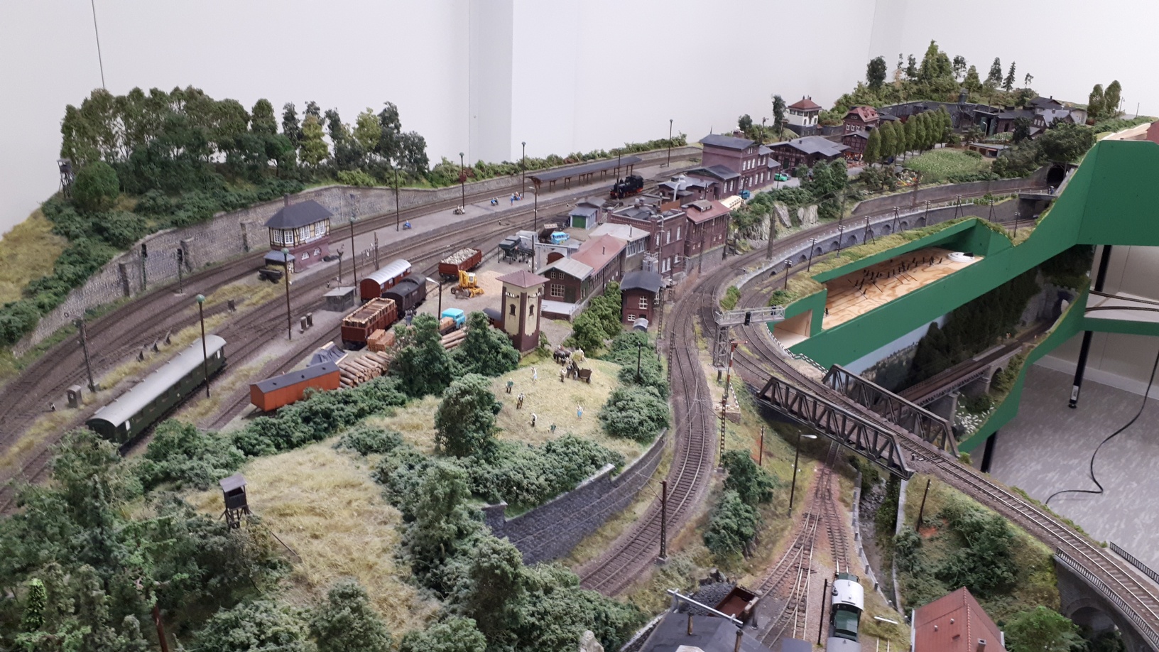 DDR Reichsbahn Modellbahnanlage Foto & Bild | eisenbahn, verkehr ...