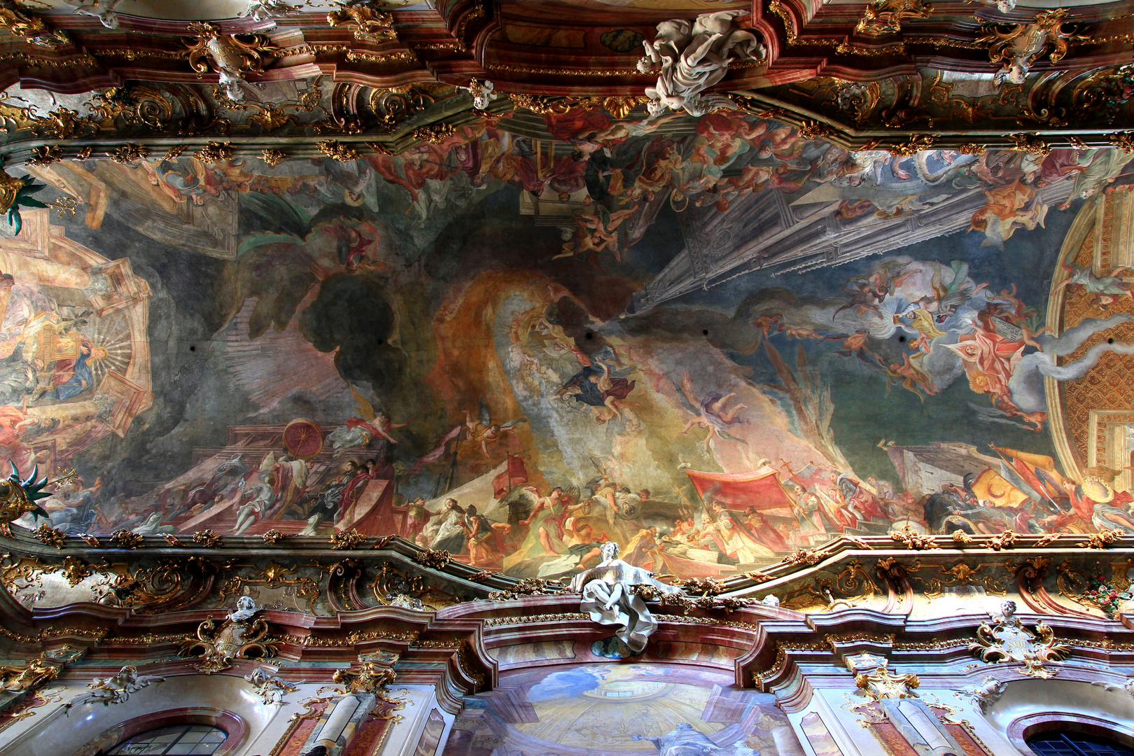 Decke der Asamkirche in München Foto & Bild | architektur, sakralbauten, innenansichten kirchen ...