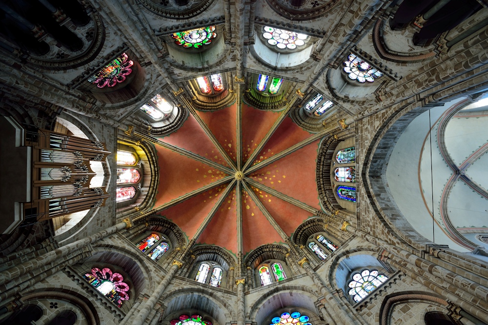 Dekagon Foto & Bild | architektur, sakralbauten, innenansichten kirchen ...