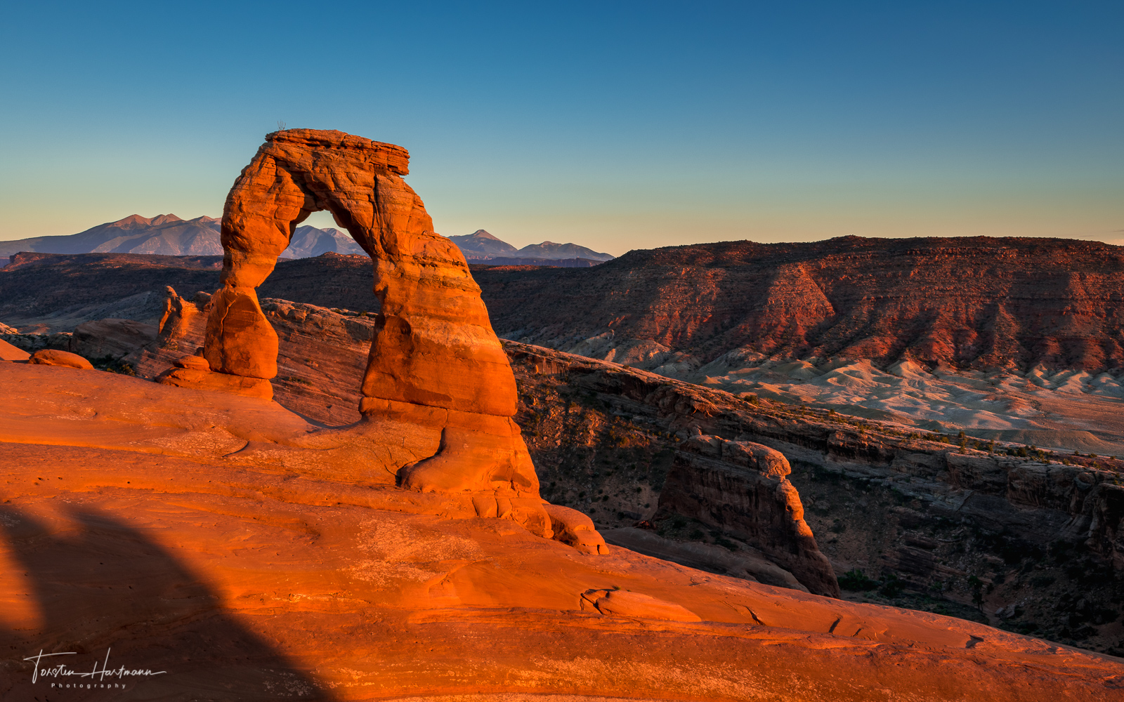 Delicate Arch at sunset (USA) Foto & Bild | north america, united ...