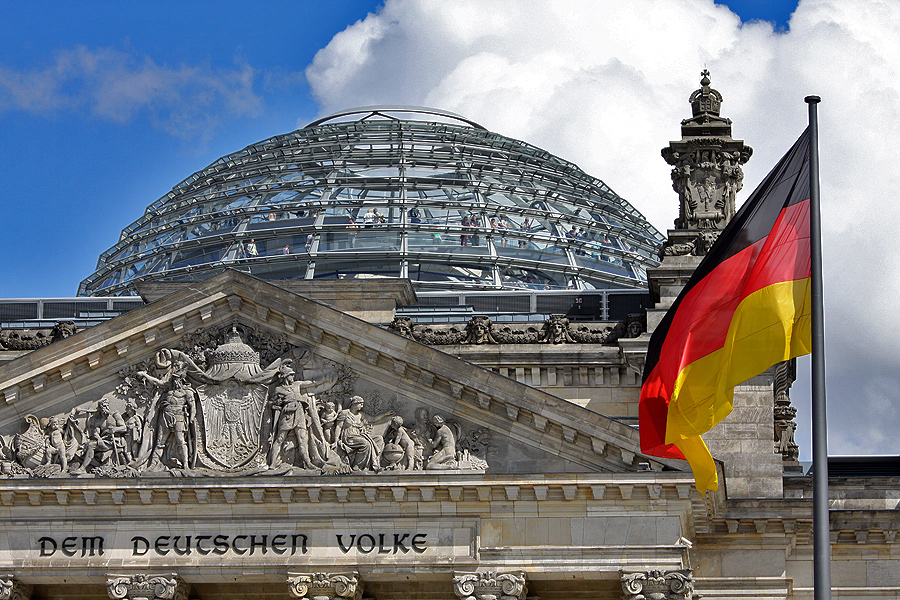 Dem deutschen Volke Foto & Bild | deutschland, europe, berlin Bilder ...