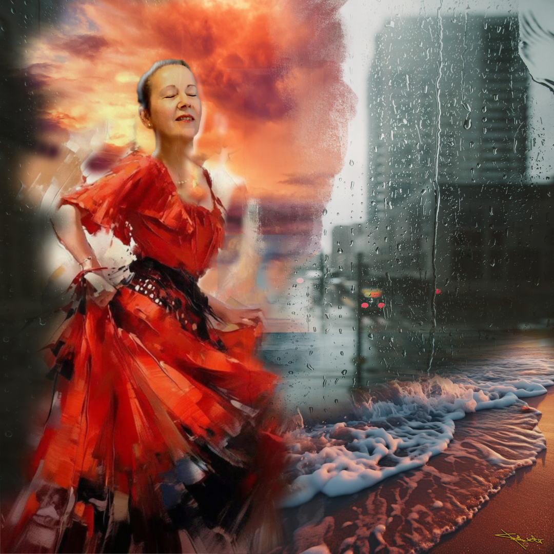 dem grauen Alltag entfliehen Foto & Bild | fotomontage, composing , composing Bilder auf ...