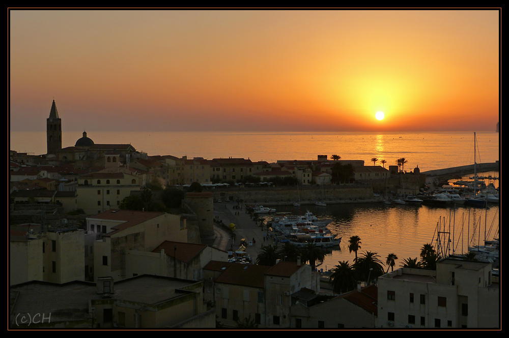 Den Himmel berühren und den Boden noch spüren Foto & Bild | italy, sunset, world Bilder auf ...