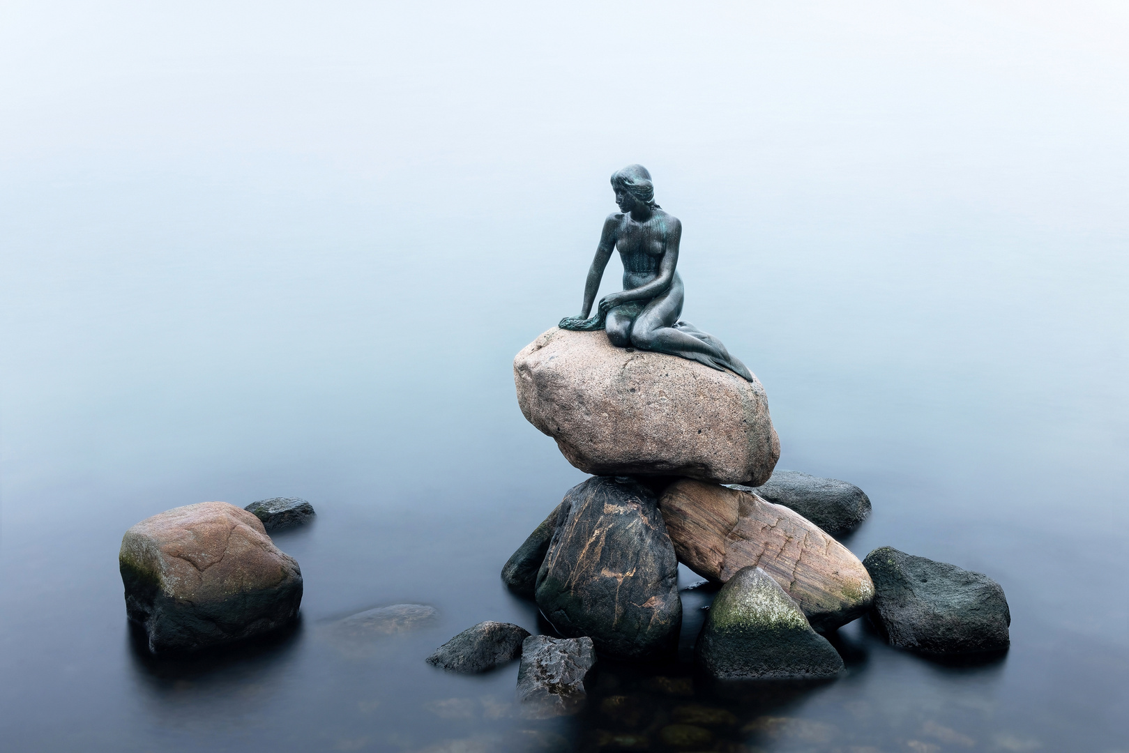 ...den lille havfrue... Foto & Bild | world, wasser, winter Bilder auf ...