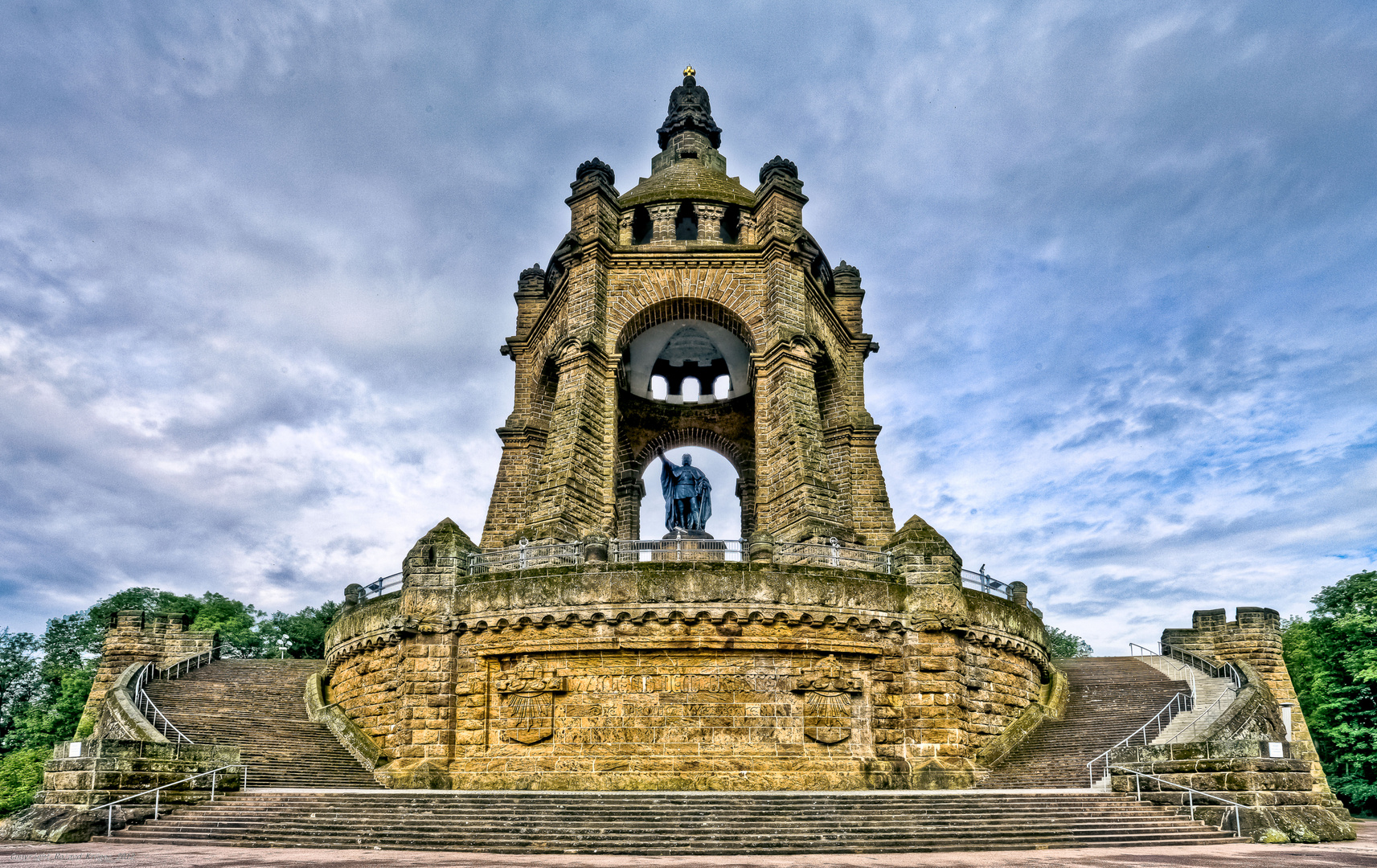 Denkmal , Kaiser Wilhelm Foto & Bild | architektur, hdr, motive Bilder ...