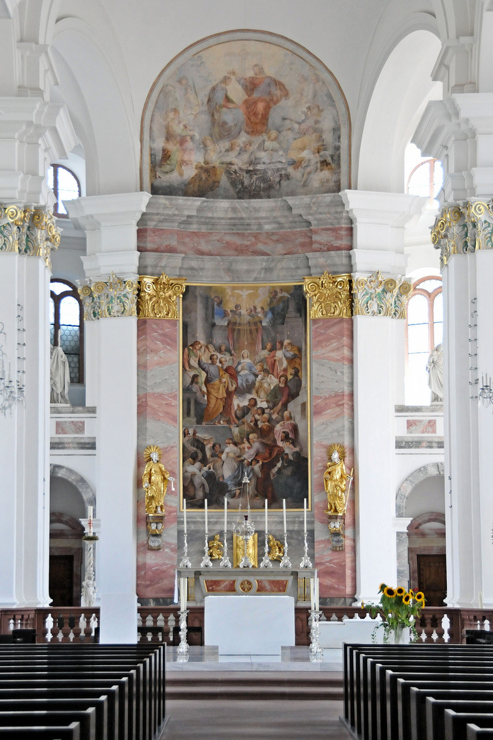 Der Altar der Jesuitenkirche Heidelberg Foto & Bild | architektur, sakralbauten, innenansichten ...