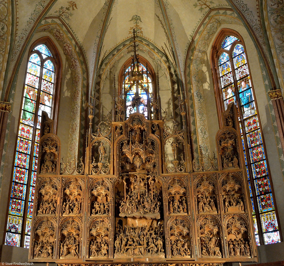 Der Altar im St.-Petri-Dom zu Schleswig Foto & Bild | deutschland ...