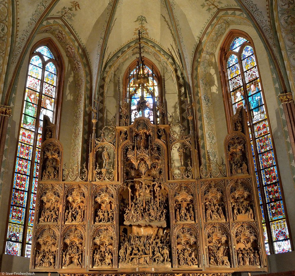 Der Altar im St.-Petri-Dom zu Schleswig Foto & Bild | deutschland ...