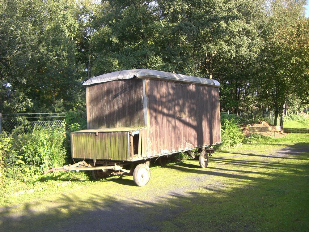 der alte bauwagen Foto & Bild | baumaschinen, verkehr & fahrzeuge ...