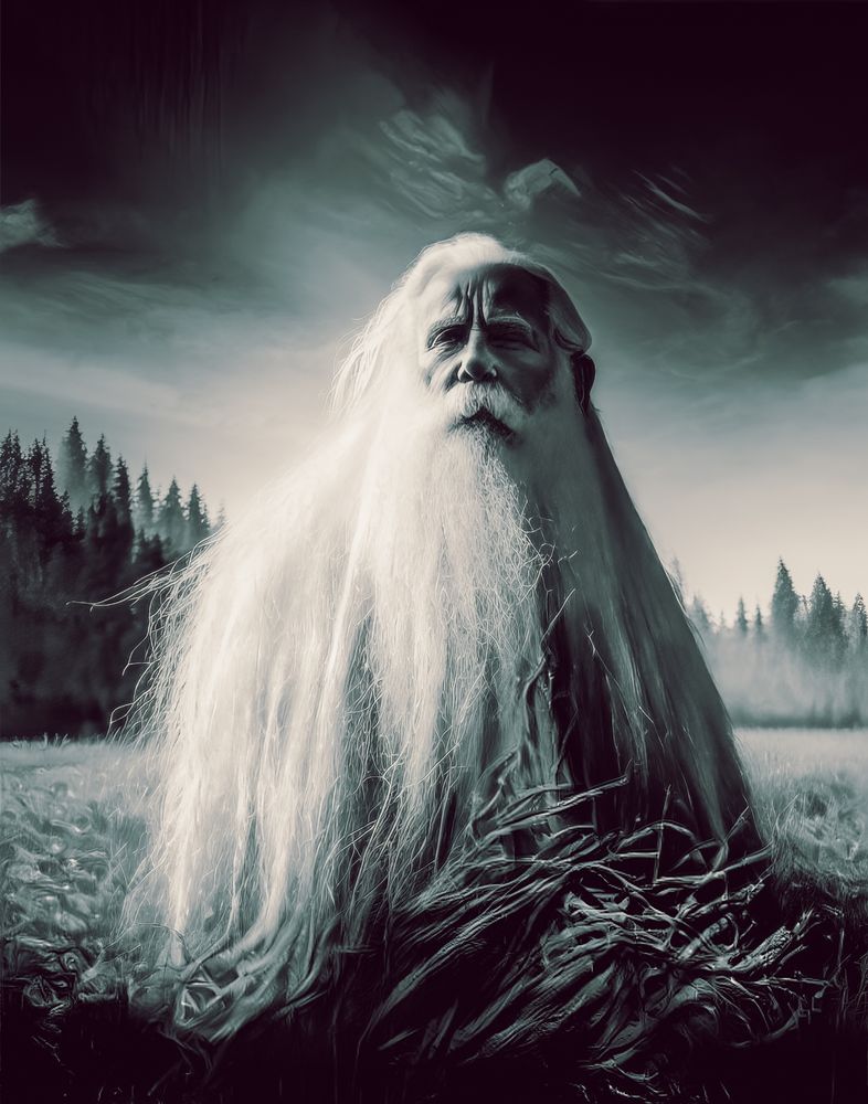 Der alte Mann Foto & Bild | ki - montagen, art, digiart Bilder auf fotocommunity
