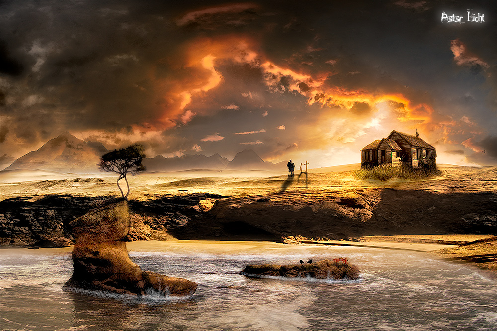 ~der alte mann und das meer~ Foto & Bild | fotomontage, fantasy mystery, composing Bilder auf ...