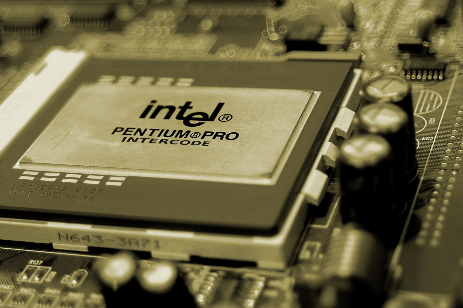Der alte Pentium Pro Foto & Bild | industrie und technik, technik ...