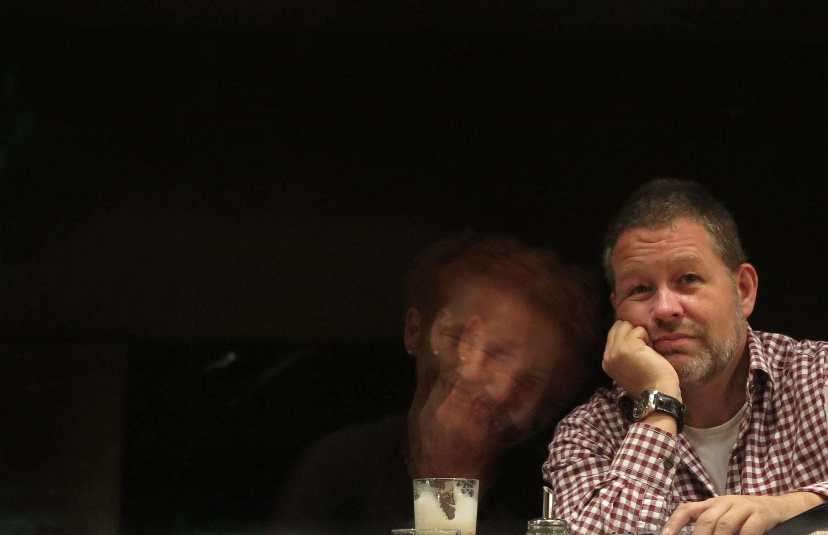 Der alte Sack und sein guter Geist Foto & Bild | kunstfotografie ...