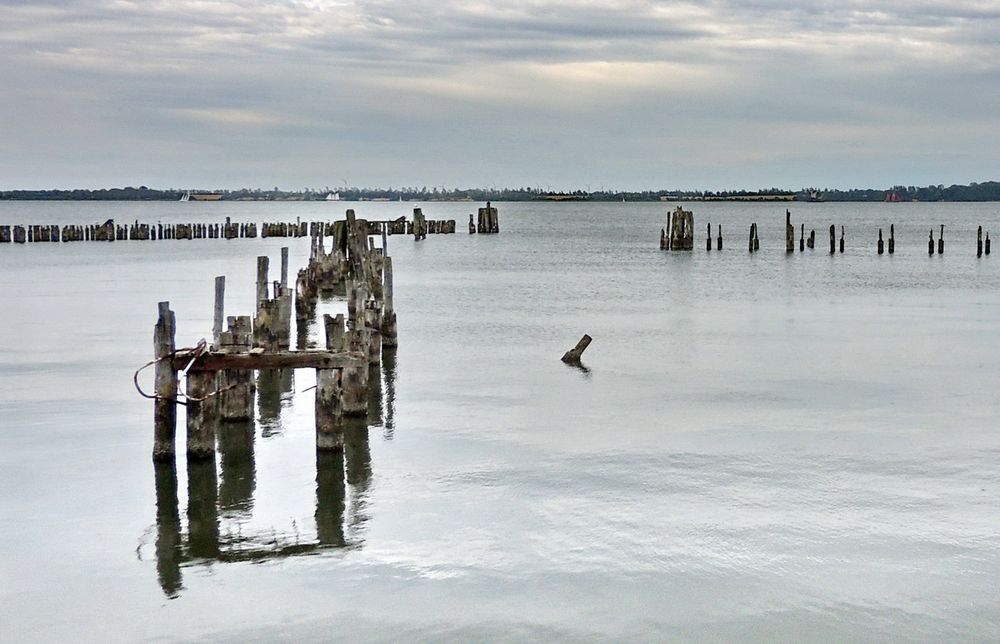 der alter Steg Foto & Bild | himmel, steg, natur Bilder auf fotocommunity