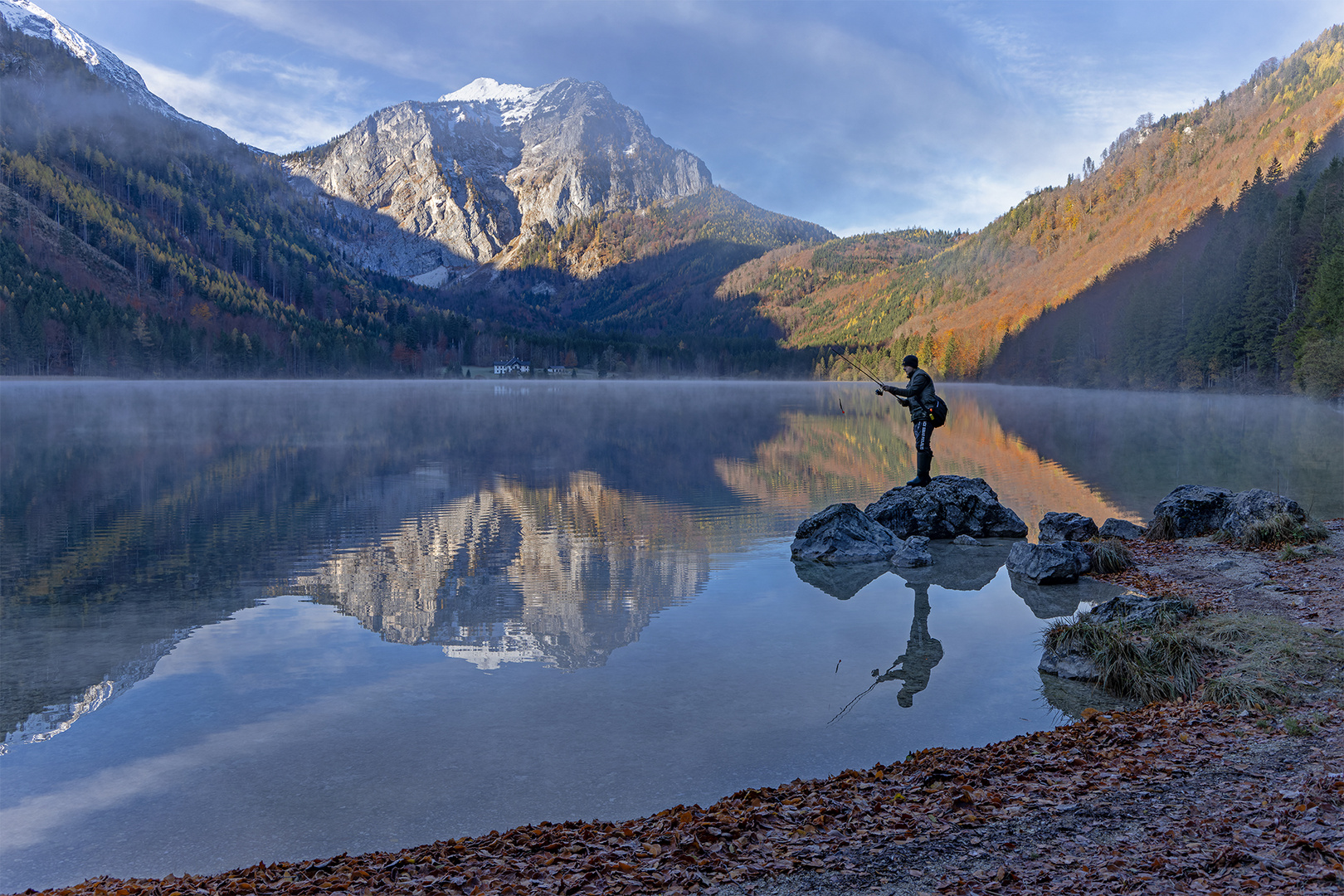 der Angler Foto & Bild | landschaft, bach, fluss & see, natur Bilder ...