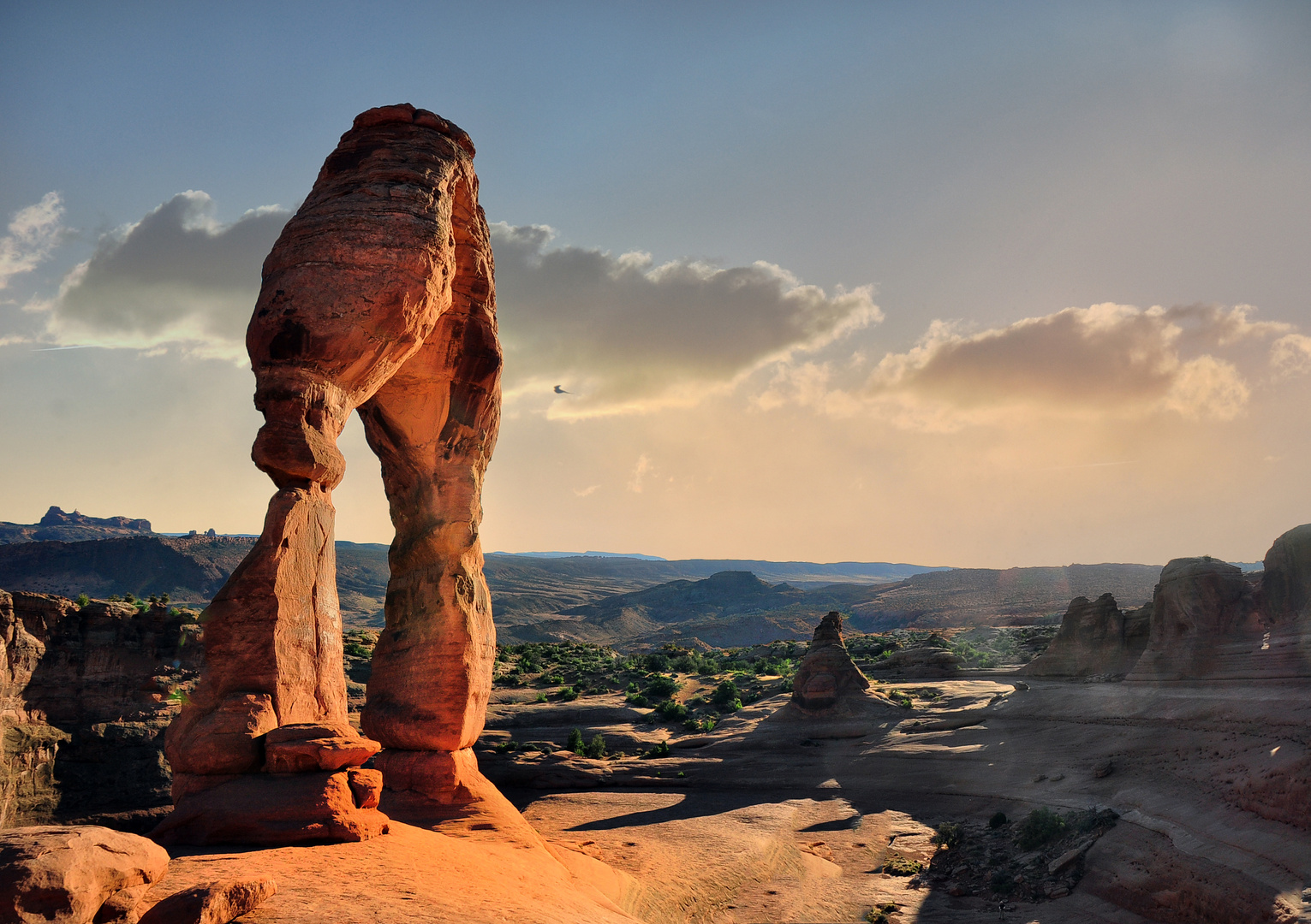 der Arch Foto & Bild | usa, durchblick, delicate arch Bilder auf ...
