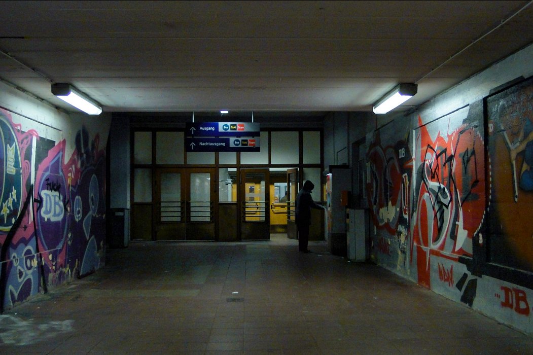 Der Automat, der Mann und ihr Kampf [Meine Augsburger Ansichten] Foto ...