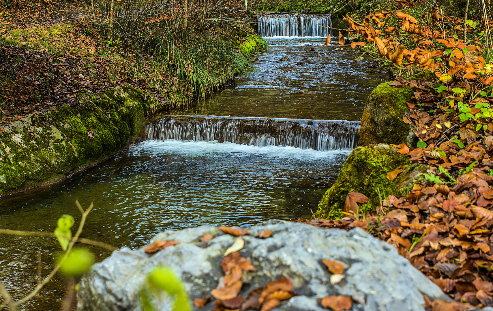 Der Bach fliesst durch das Kemptnertobel Foto & Bild | wasser, natur ...
