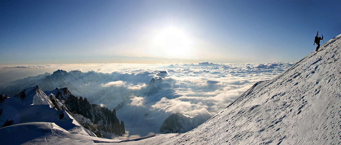 der Bergsteiger Foto & Bild | landschaft, berge, gipfel und grate Bilder auf fotocommunity