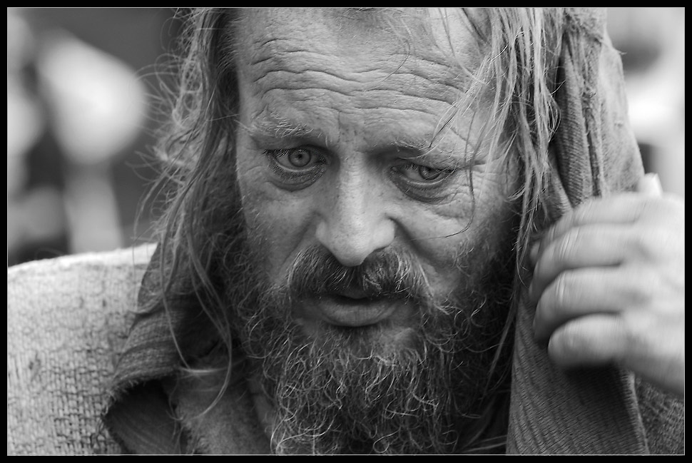 Der Bettler Foto & Bild | portrait, menschen Bilder auf fotocommunity