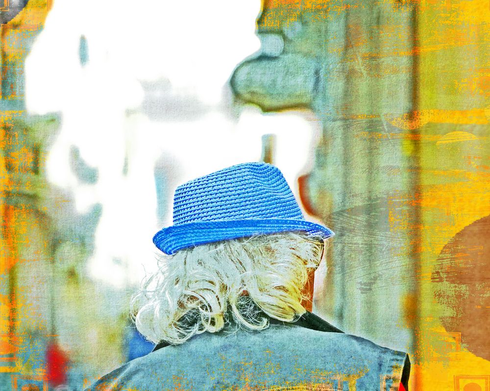 Der blaue Touri. Foto & Bild | erwachsene menschen, konzept- fotografie, bearbeitungs ...